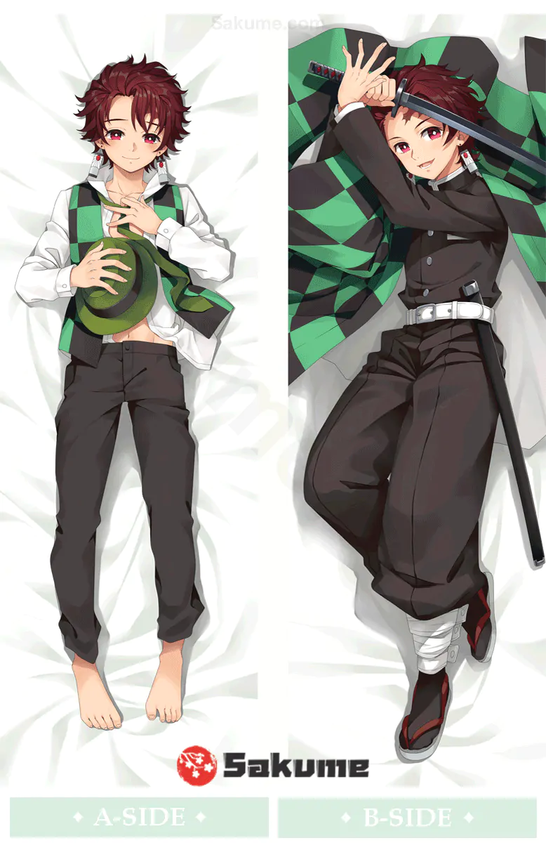 Buy Tanjiro Kamado Male Body Pillow | Kimetsu no Yaiba Demon Slayer ...