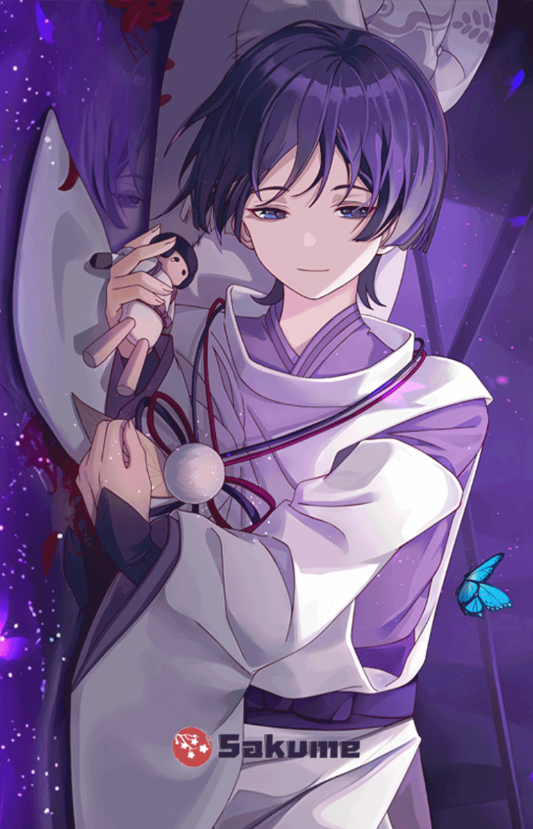 Buy Sakume Wanderer Dakimakura Male Pillow | Genshin Impact Body Pillow ...