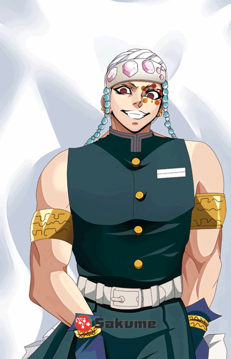 Buy Sakume Tengen Uzui Body Pillowcase | Demon Slayer Kimetsu no Yaiba ...