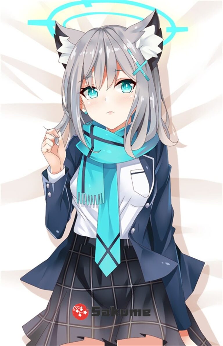 Buy Sunaookami Shiroko Hentai Waifu Body Pillow | Blue Archive Body ...