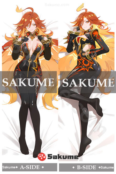 Buy Mavuika Dakimakura Anime Body Pillow Case | Genshin Impact Body ...