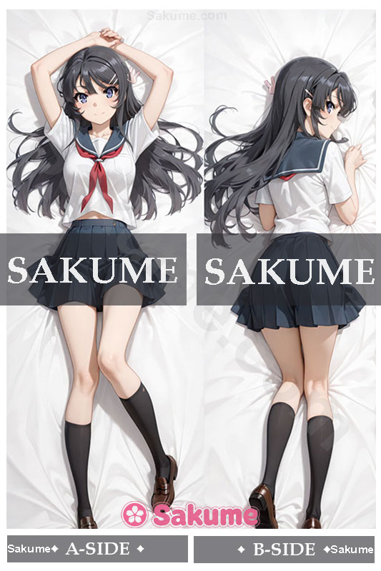 Buy Mai Sakurajima Anime Dakimakura Pillow Cover | Rascal Does Not ...